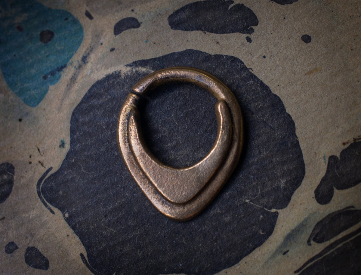 TWIST OPEN PIERCING RING – Osa Ozdoba